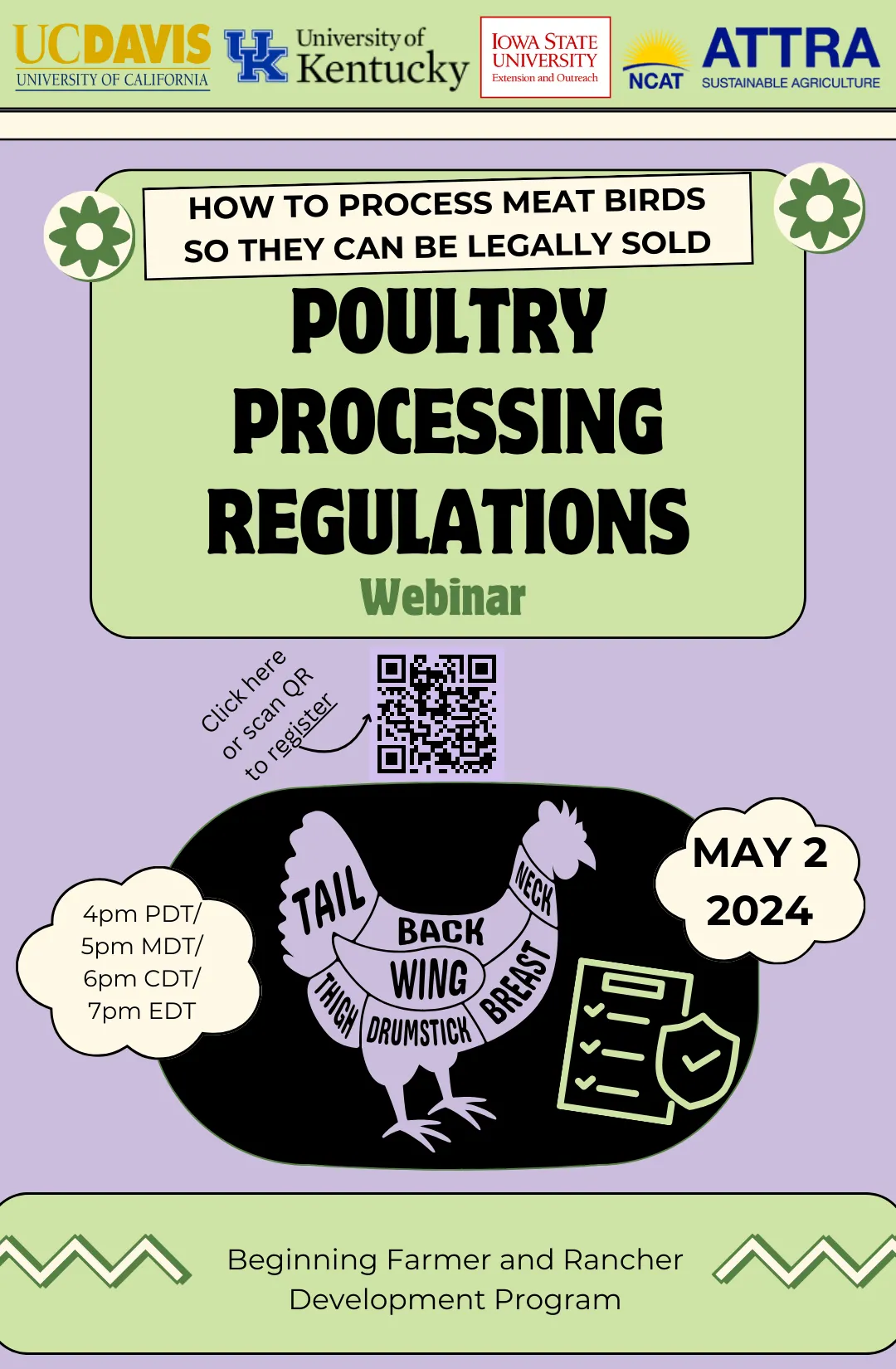 Webinar: Poultry Processing Regulations | Poultry
