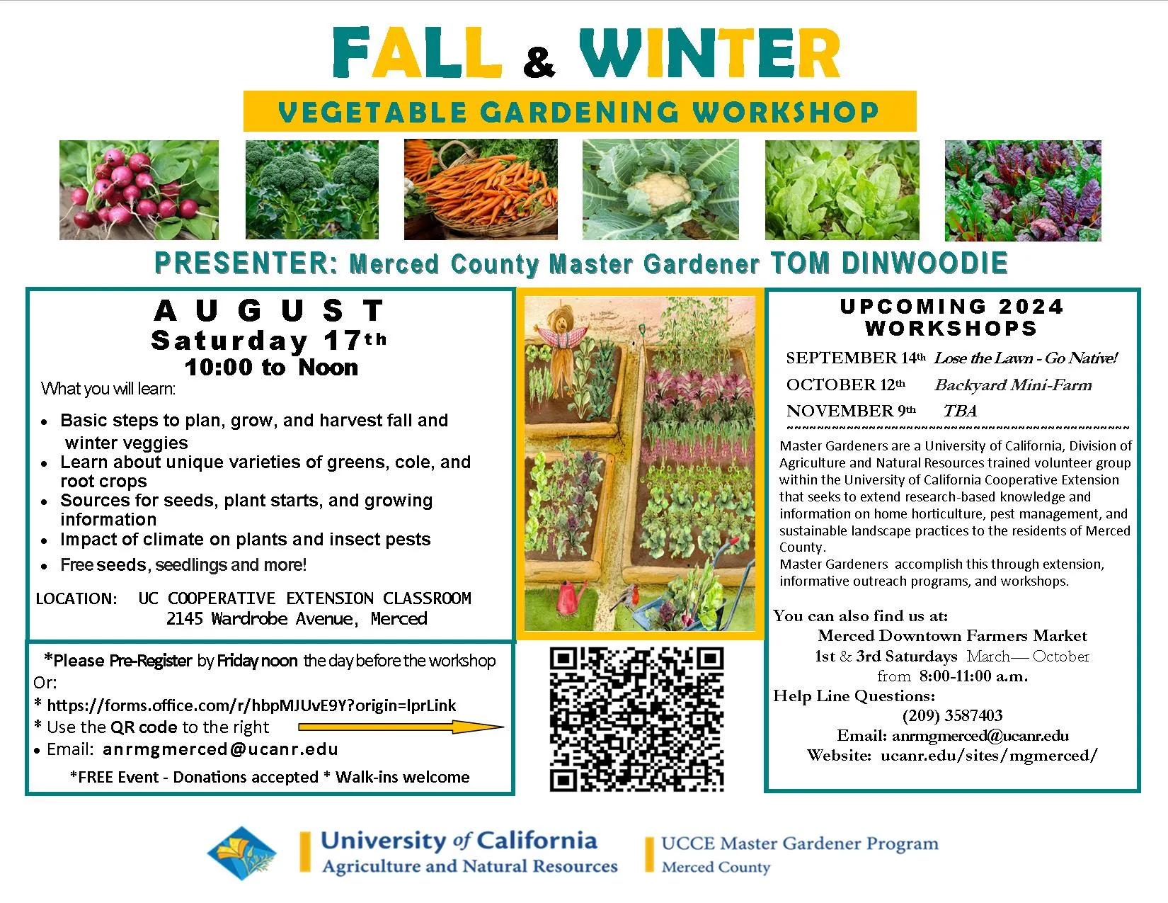 Fall & Winter Vegetable Gardening | UC Agriculture and Natural Resources