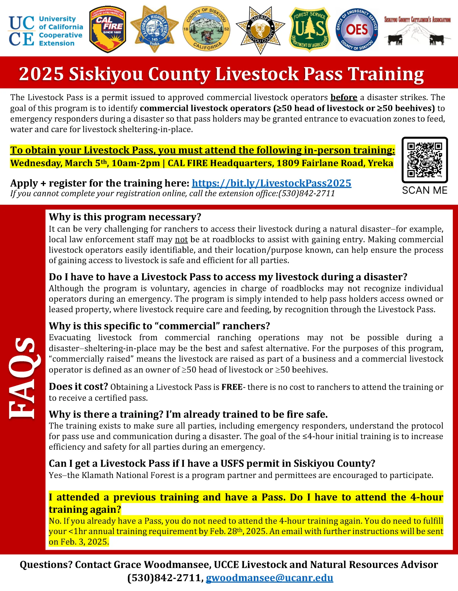 2025 Livestock Pass training | UC Agriculture and Natural Resources