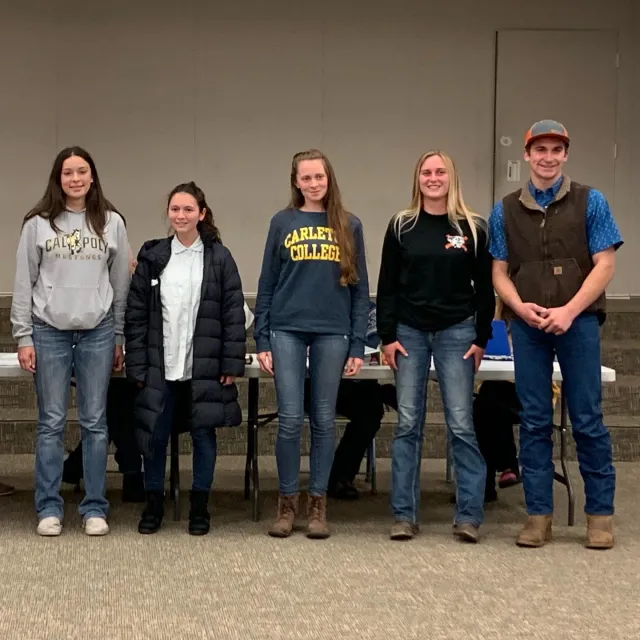 4-H Scholarship Winners | UC Agriculture and Natural Resources