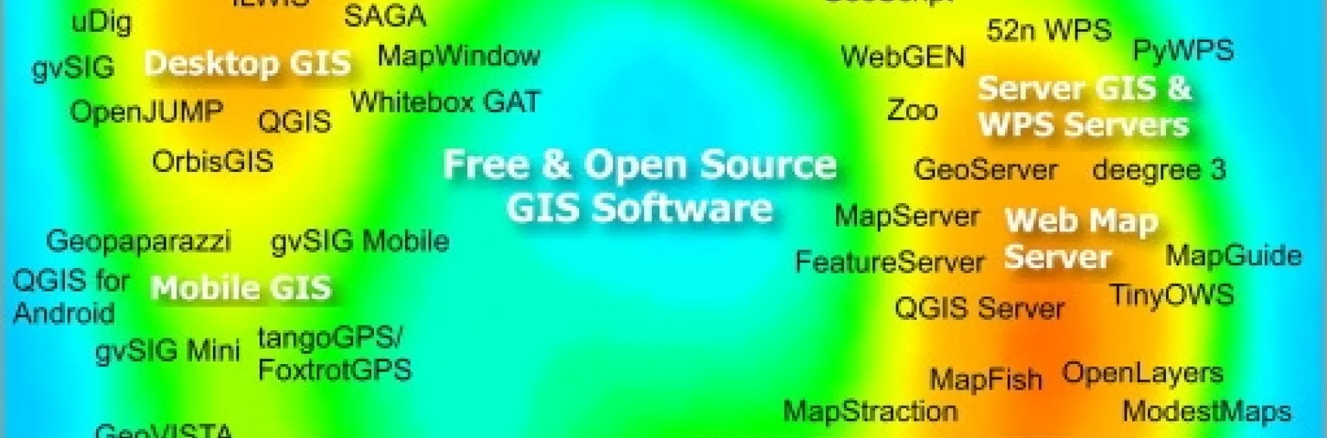 Map of open source map resources (as of 2012) | UC Agriculture and ...
