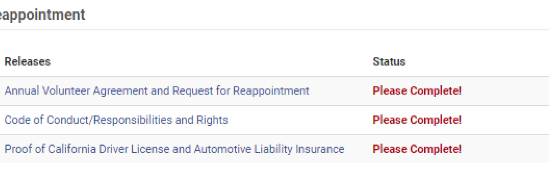 Reappointment Reminders | UC Agriculture and Natural Resources