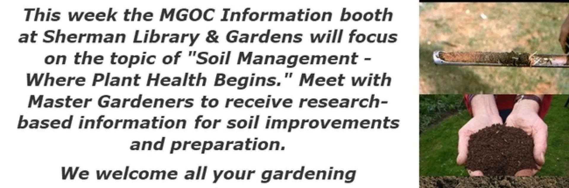 Get Your Gardening Questions Answered: Master Gardeners at Sherman Library & Gardens | UC ...