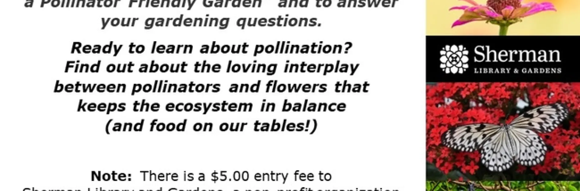 Buzz Over to Our Booth! Explore the world of pollinators and plants ...