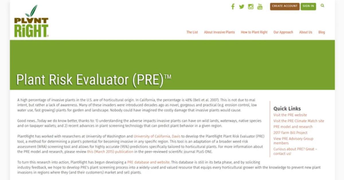 Assessing the potential invasion risk of ornamental plants | UC Weed ...