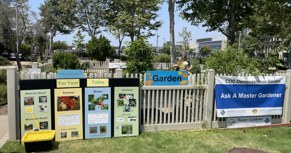 Ask-A-Master Gardener at County Operations Center Garden | UC Agriculture and Natural Resources