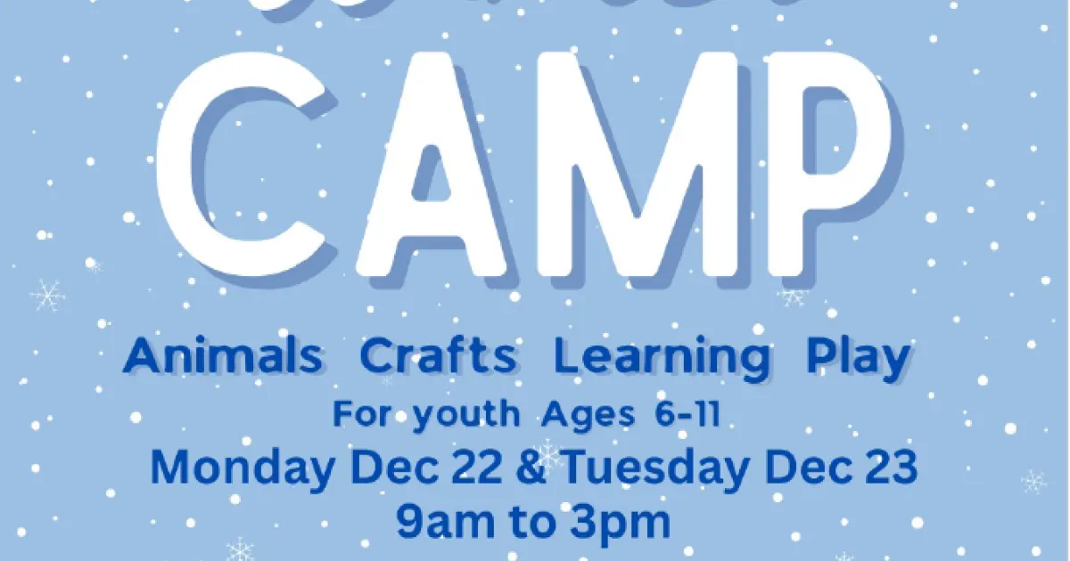 2025 Elkus Ranch Winter Camp | Elkus Ranch Environmental Education Center